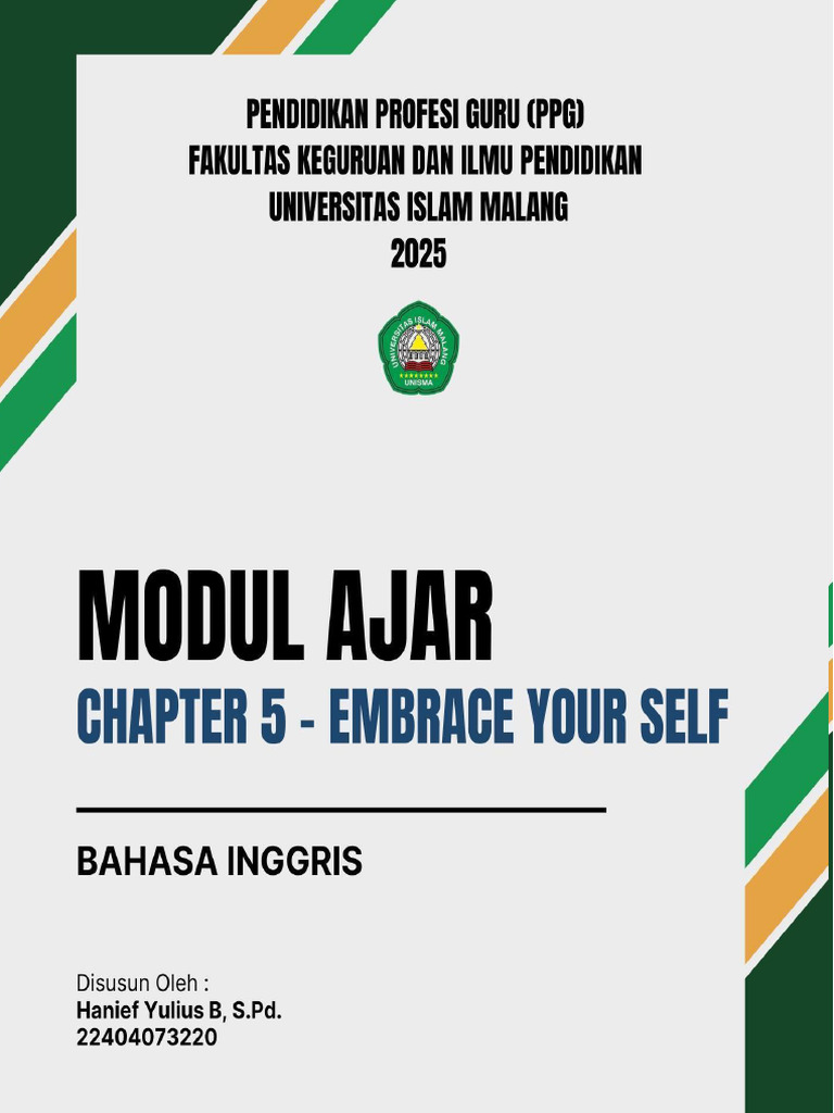 Modul Ajar (Pertemuan Ke - 1 (UKIN) | PDF