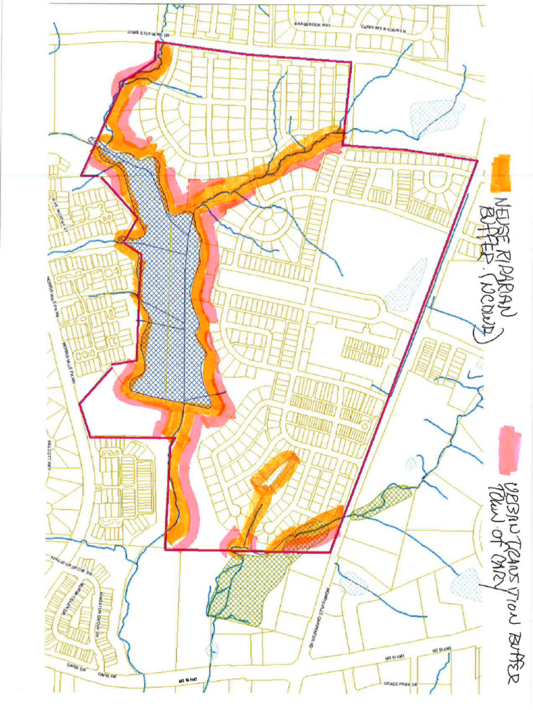 Carpenter Village Buffer Areas | PDF