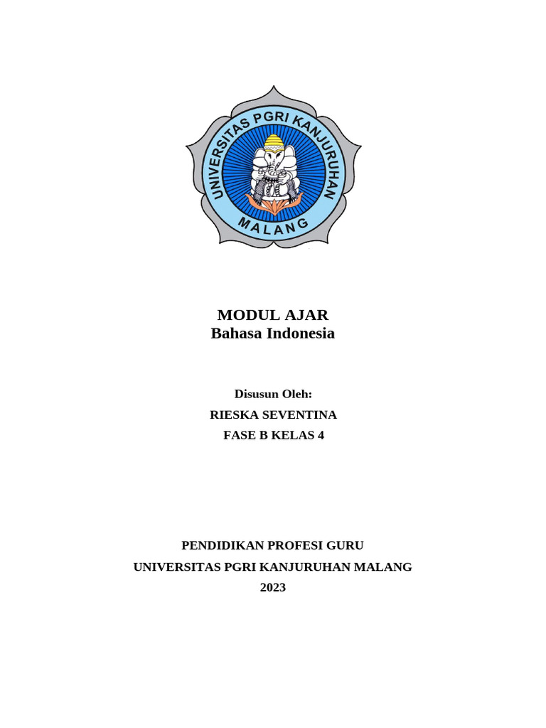 Uts Modul Ajar Kse | PDF