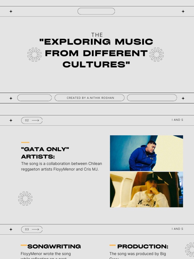 Exploring Music From Different Cultures | PDF
