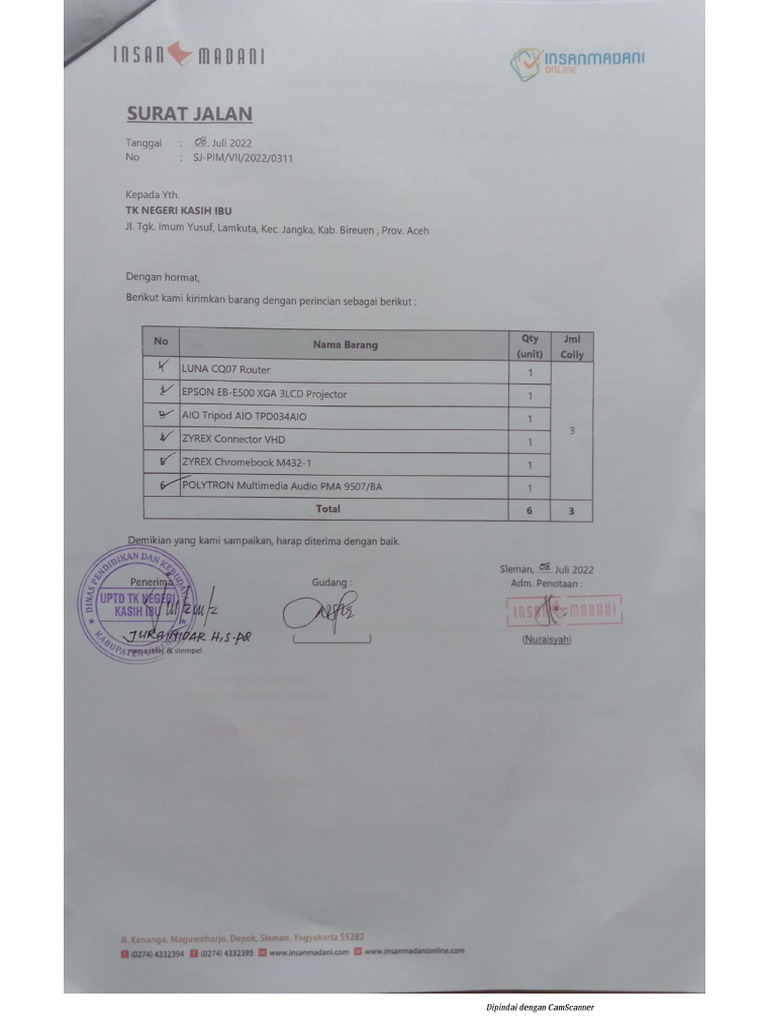 Bast Surat Jalan | PDF