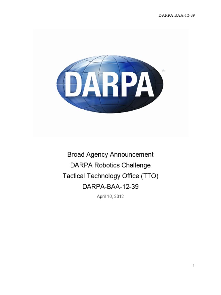 DAPRA Robotics Challenge | PDF