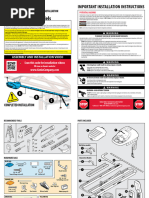 Albany RR3000 Vision Owners Manual | PDF | Door | Switch