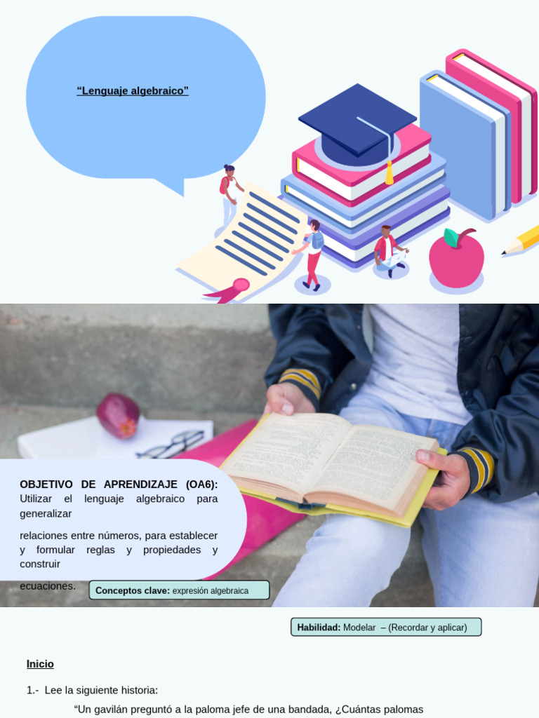 Oa 6 Nivel 2 PPT1 | PDF | Ecuaciones | Fórmula