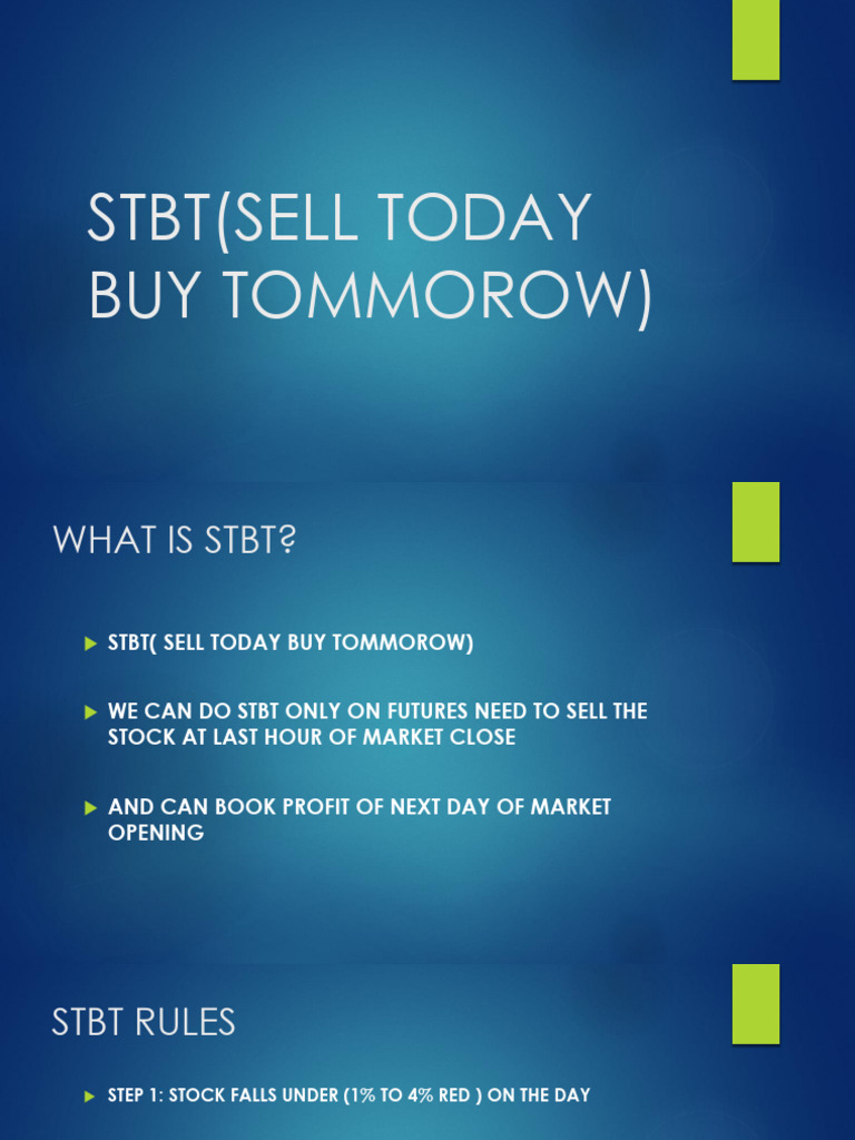 STBT | PDF