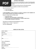 CBSE Grade 10 Formal Letter Writing Format | PDF | Madam