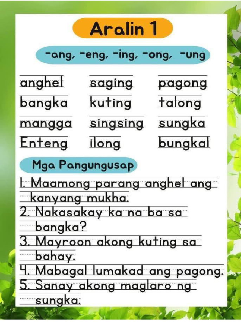 Reading Comprehension Sa Filipino 3 | PDF