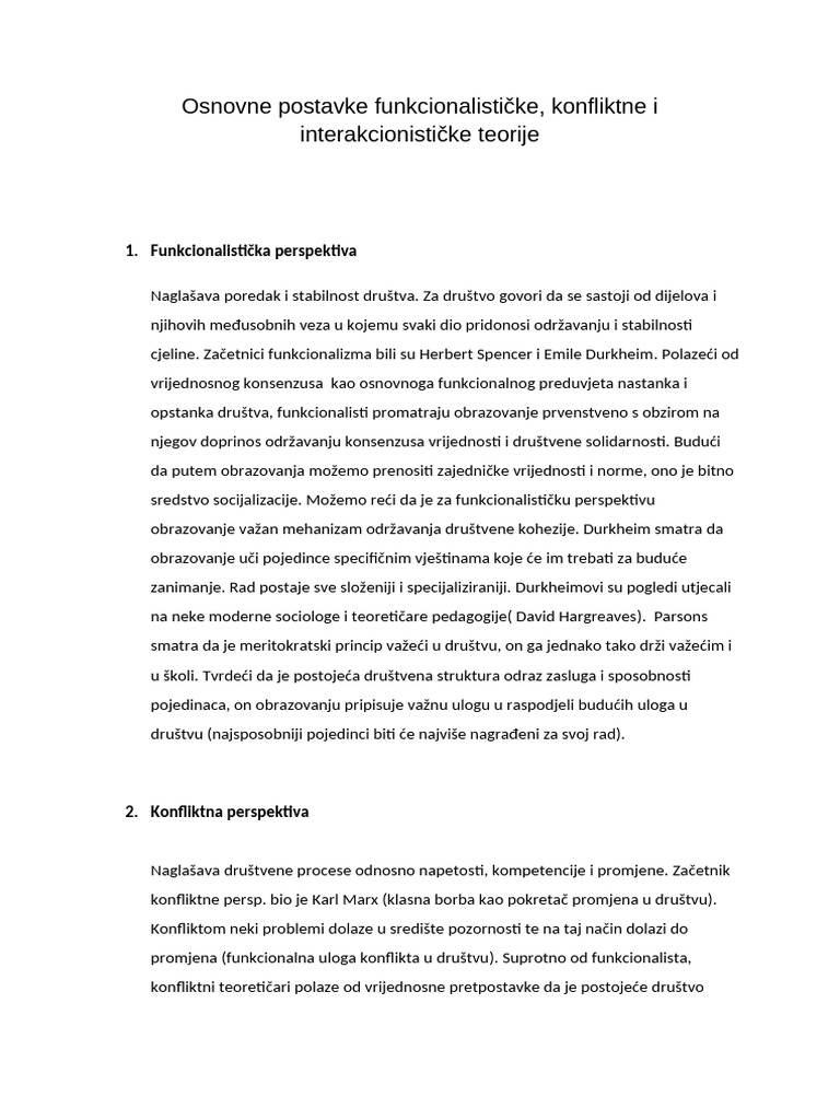 To Soc - Teorije | PDF