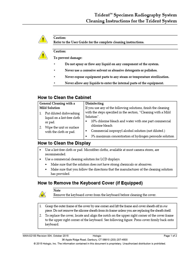 Trident Cleaning Instructions (MAN-02100) English Rev - 004 10 - 15 ...