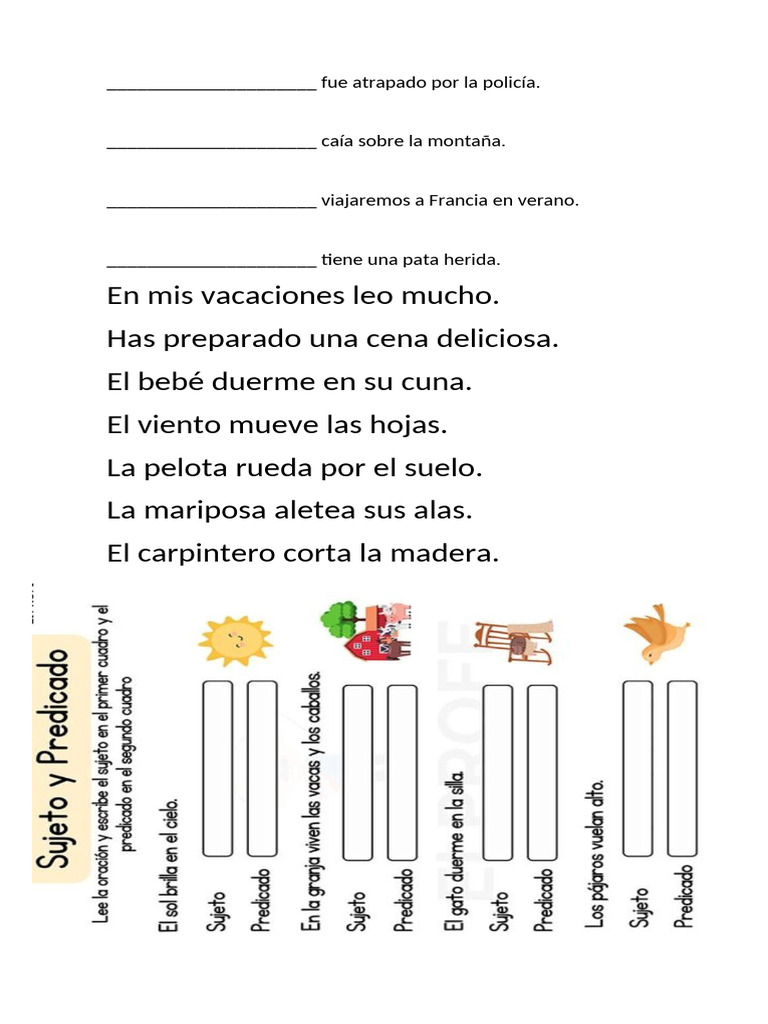 La Oración Segundo | PDF