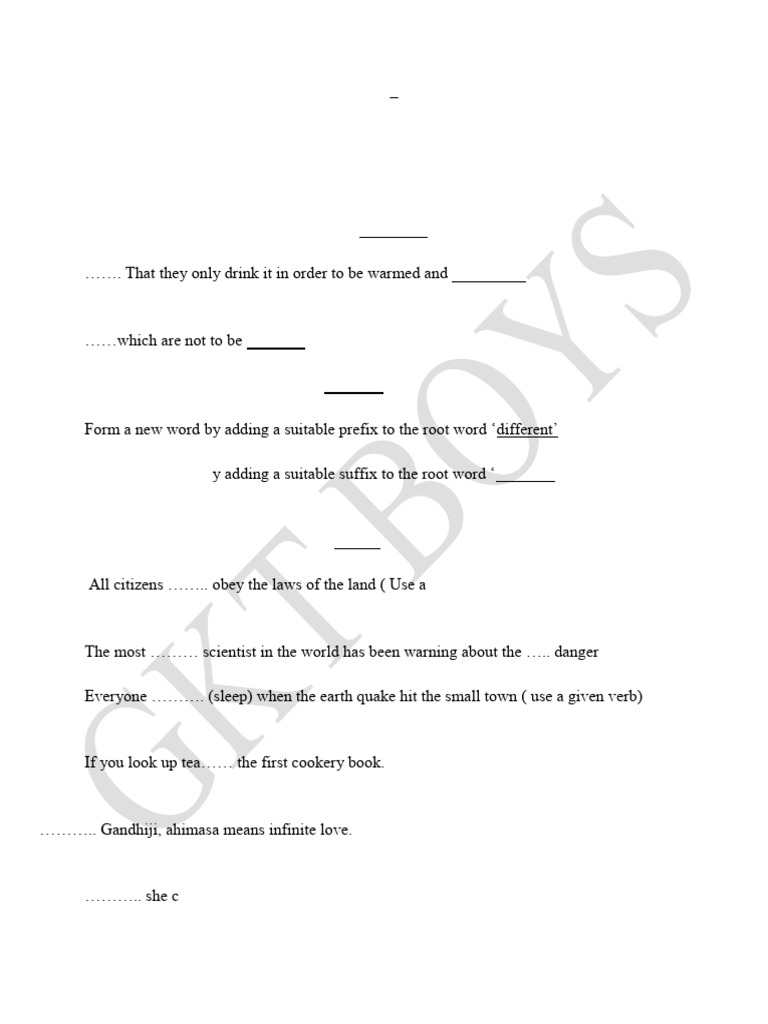 12th English 1st Mid Term Exam 2023 Model Question Paper English Medium PDF Download | PDF ...