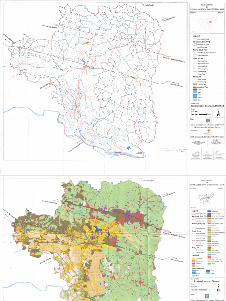 Dhanbad Master Plan 2041 818 | PDF
