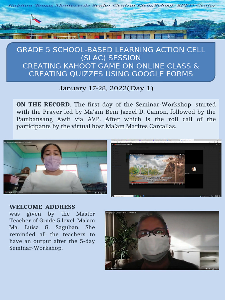 Slac Day 1 Docu | PDF