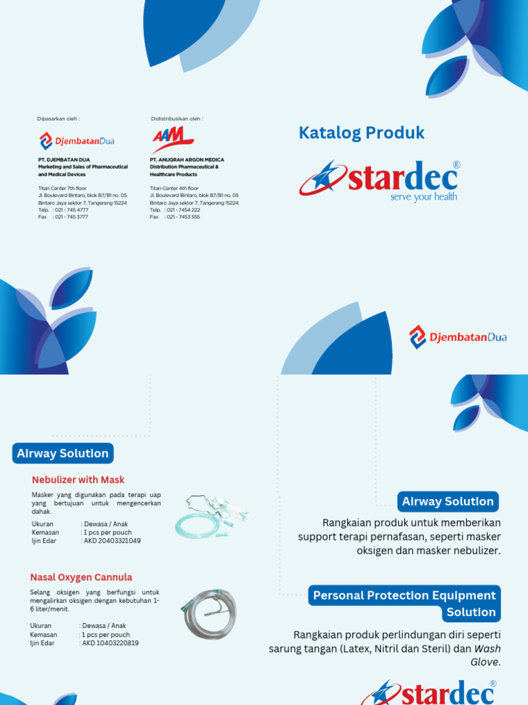 Katalog Produk Terapi Pernafasan | PDF