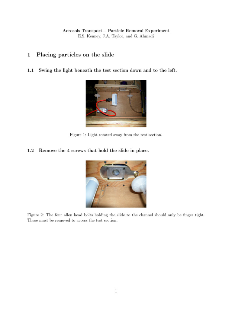 Particle Removal Procedure | PDF | Computer File | Button (Computing)