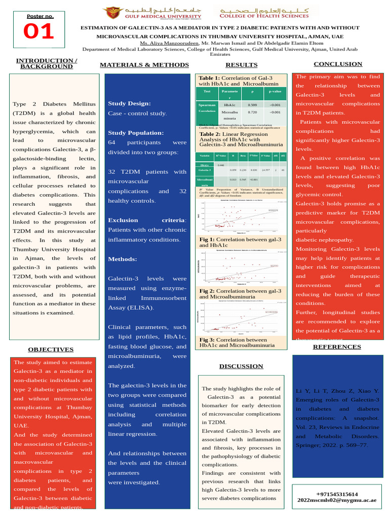 EHS Poster Presentation Aliya | PDF | Endocrine Diseases | Clinical ...