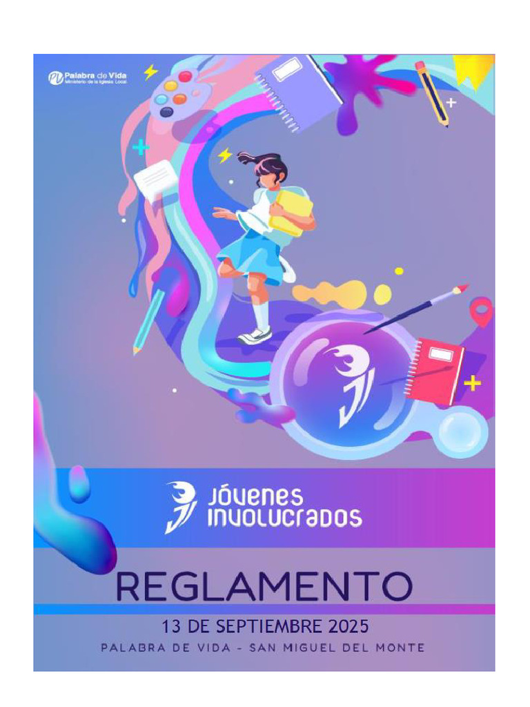 REGLAMENTO 2025 Jov Involucrados | PDF | Biblia | Canciones