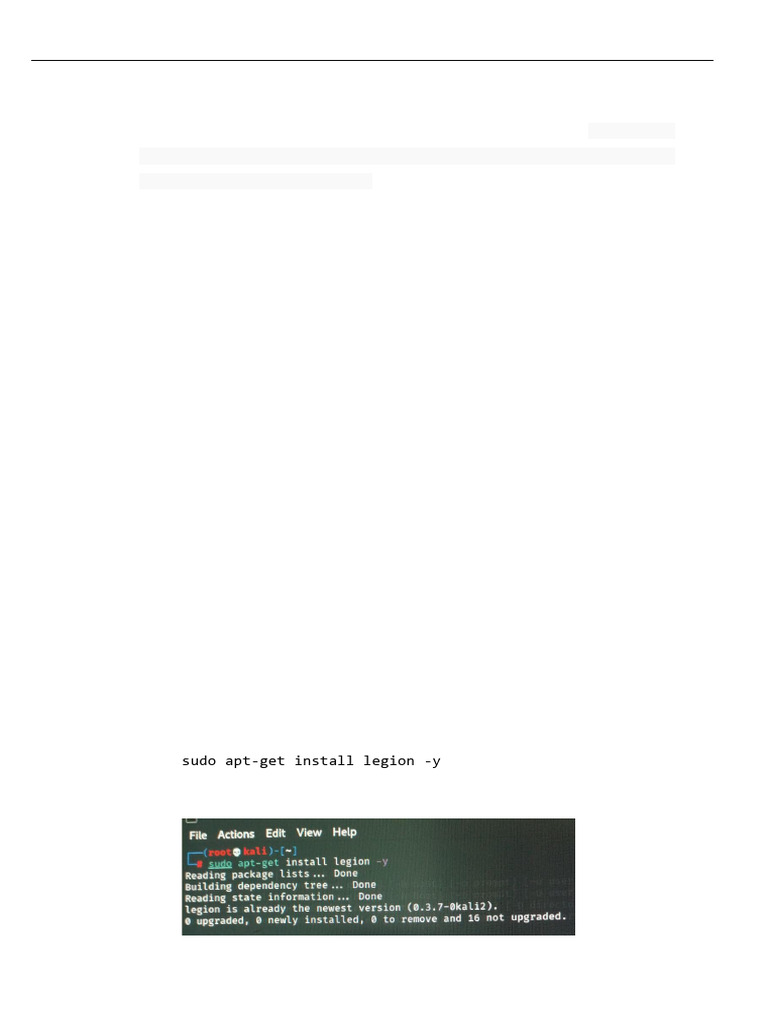 Legion Pentesting and Email Forensics | PDF | Sudo | Penetration Test