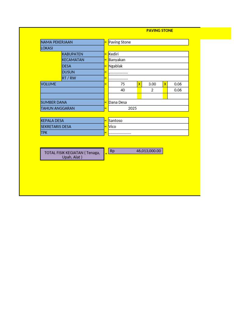 RAB PAVING Master | PDF
