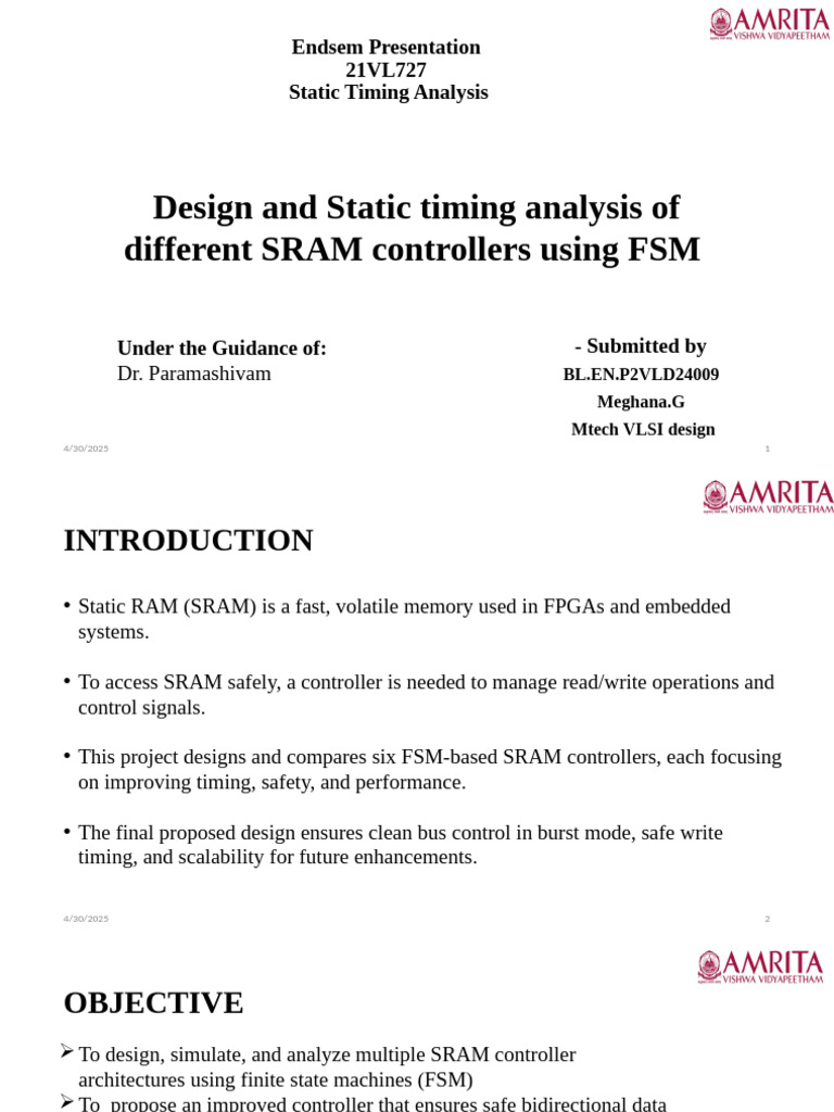 STA Project Yet To Be Changed Powerpoint | PDF | Electronics | Computer ...