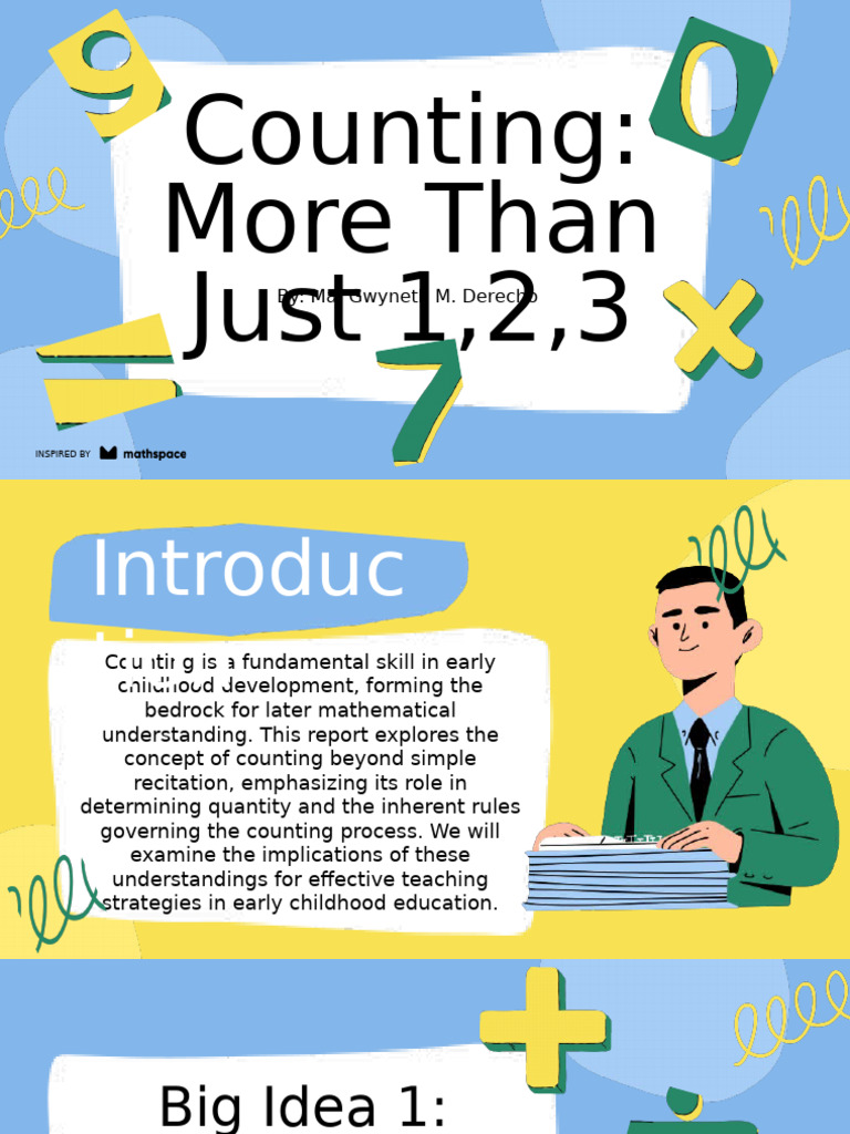 Counting More Than Just 123 | PDF | Abstraction | Learning