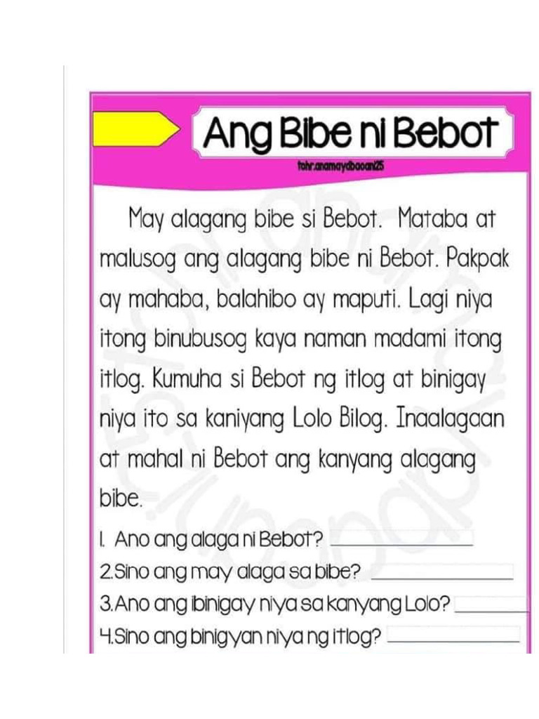 Grade 4 Reading Materials | PDF