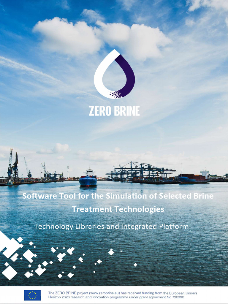 D5.2 Software Tool For The Simulation of Selected Brine Treatment ...