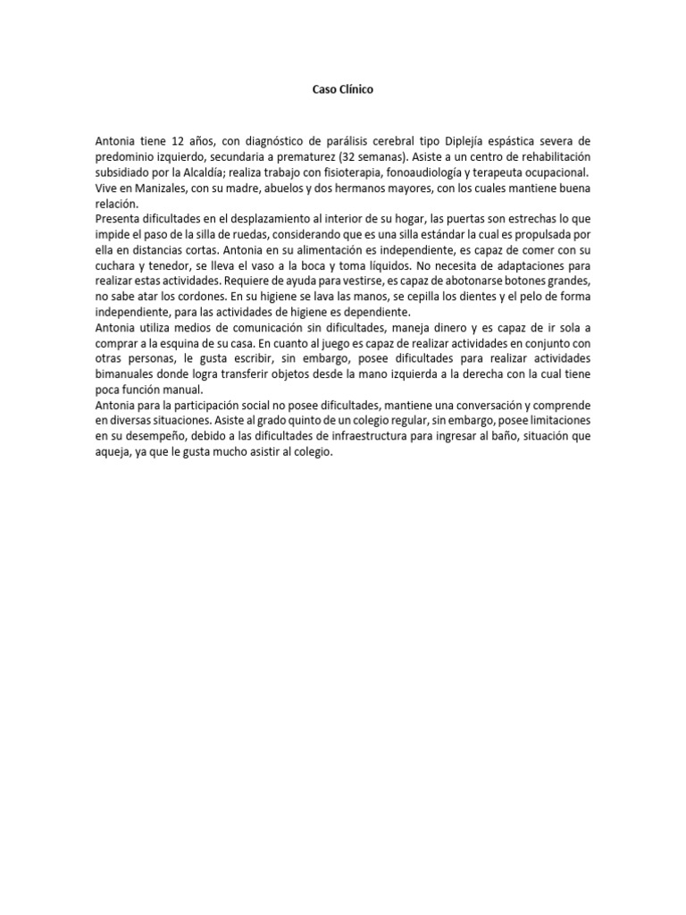 Caso Clínico Cif | PDF