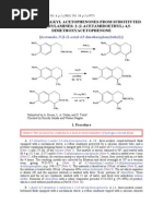 Acetaminophen Synthesis Process Explained | PDF | Acetic Acid | Organic ...