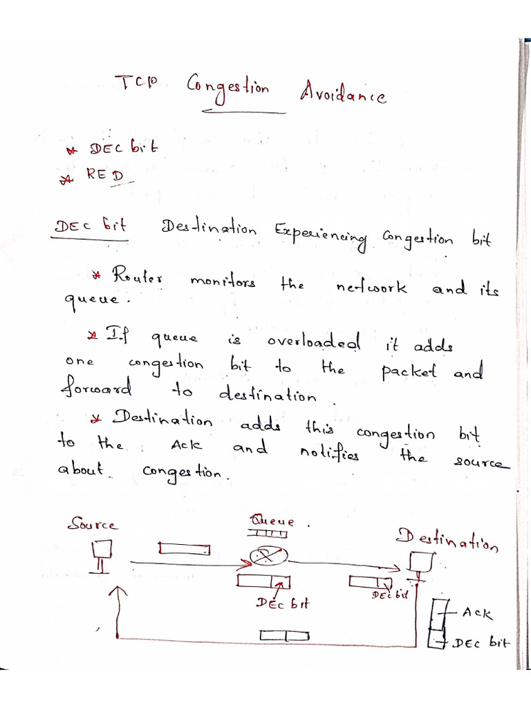 TCP Congestion Avoidance | PDF