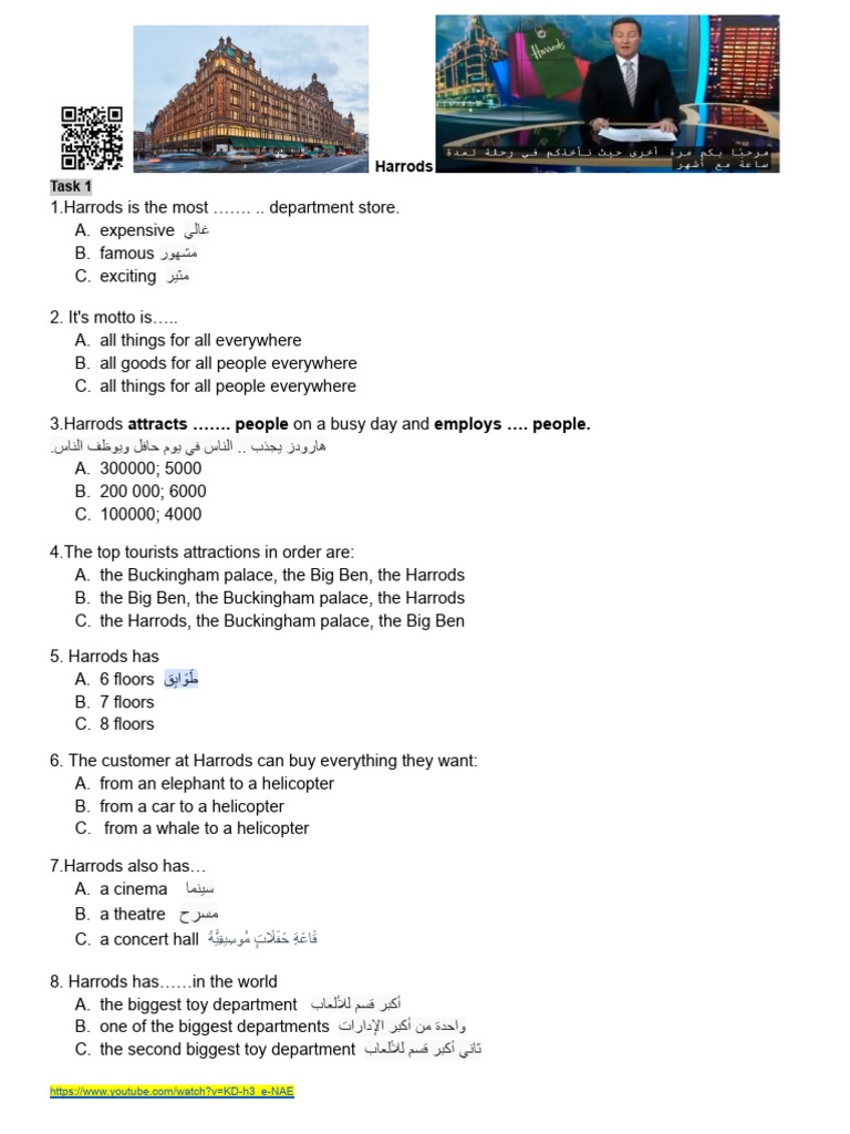 Harrods: Fun Facts and Highlights | PDF