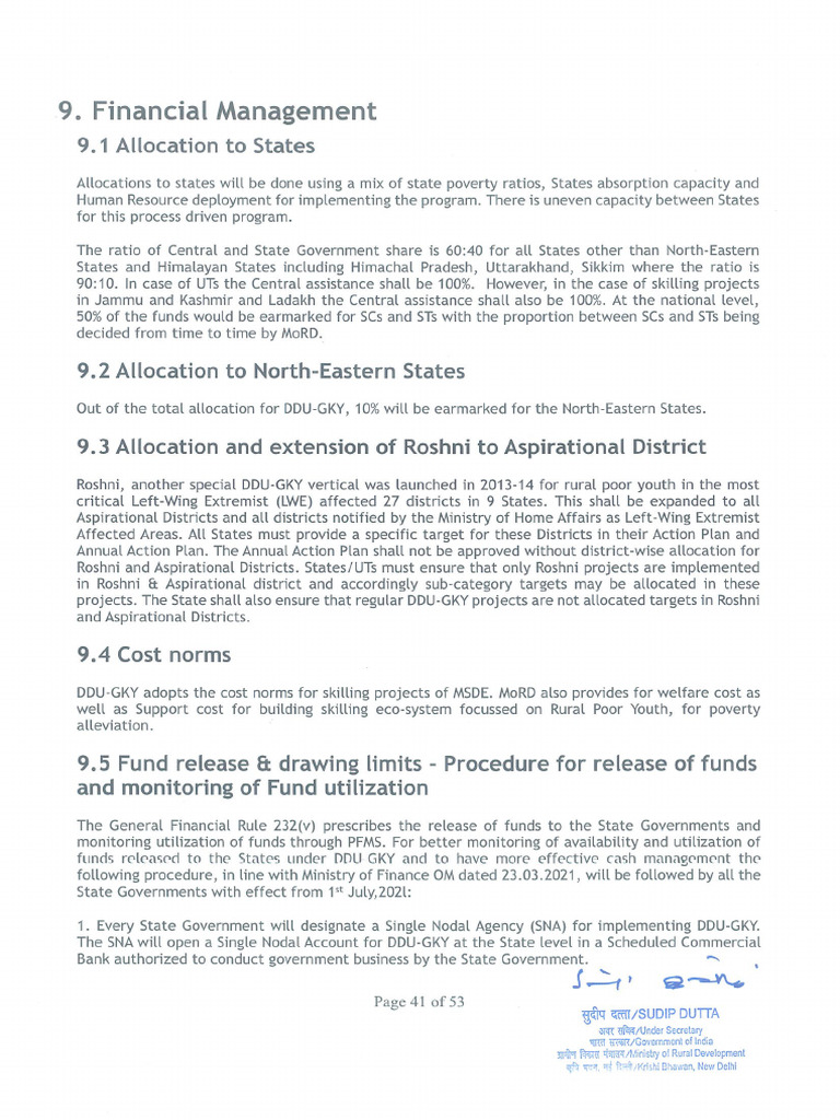 Deen Dayal Upadhyaya Grameen Kaushal Yojana (2) - 46 | PDF