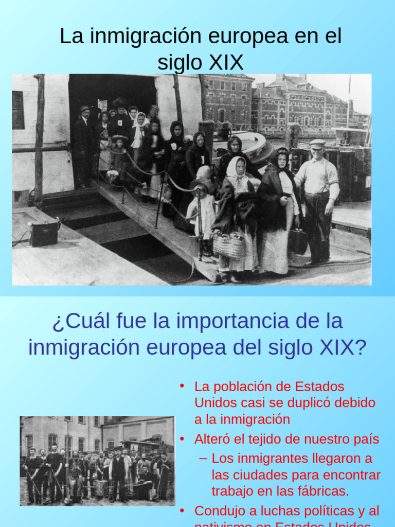 Irish and German Immigration - Overview For 7th Grade Students. | PDF ...