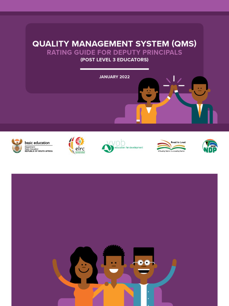 QMS Rating Guide for Deputy Principals | PDF | Teachers | Learning