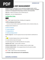 SAP Handling Unit Management Guide | PDF | Logistics | Warehouse