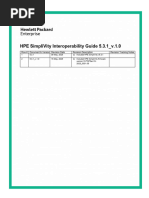 HPE - A00117319en - Us - HPE SimpliVity OmniStack Interoperability Guide 5.2.0 | PDF | Computer ...