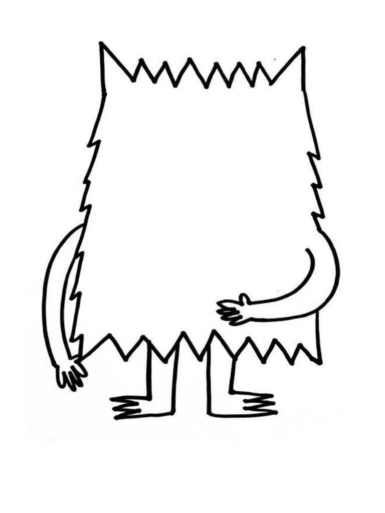 The Colour Monster Printable | PDF