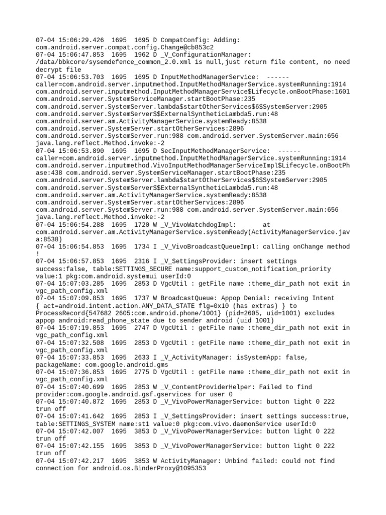 Log | PDF | Utility Software | Software Engineering