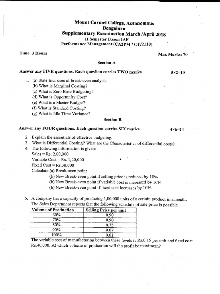 2018 Mar-Apr Supply-Performance Management | PDF