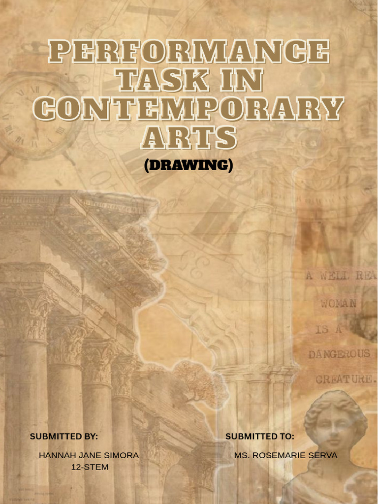 Performance Task in Contemporary Arts - 20250715 - 050820 - 0000 | PDF