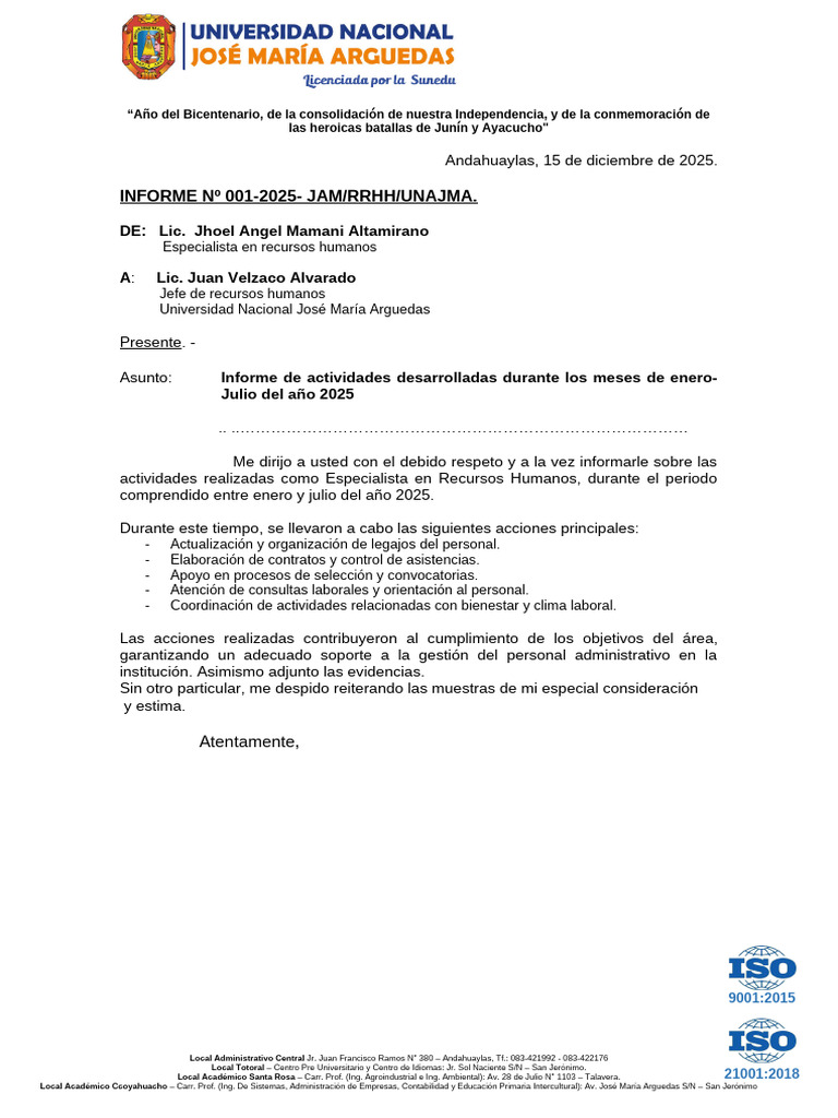 Modelo de Informe | PDF | Business