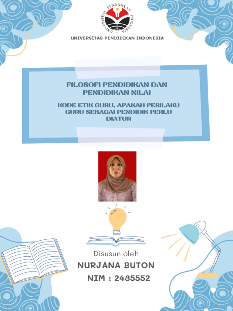 Nurjana Buton - 2435552 - Filosofi Pendidikan Dan Pendidikan Nilai | PDF