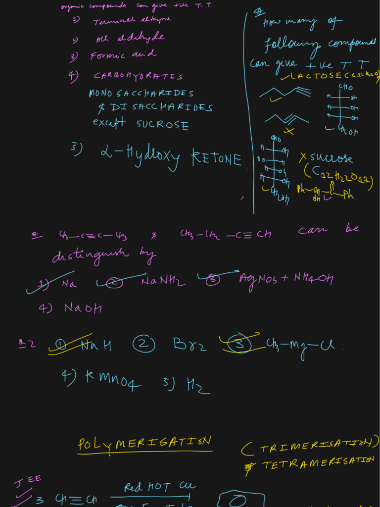 Organic Chemistry Notes AMCH | PDF