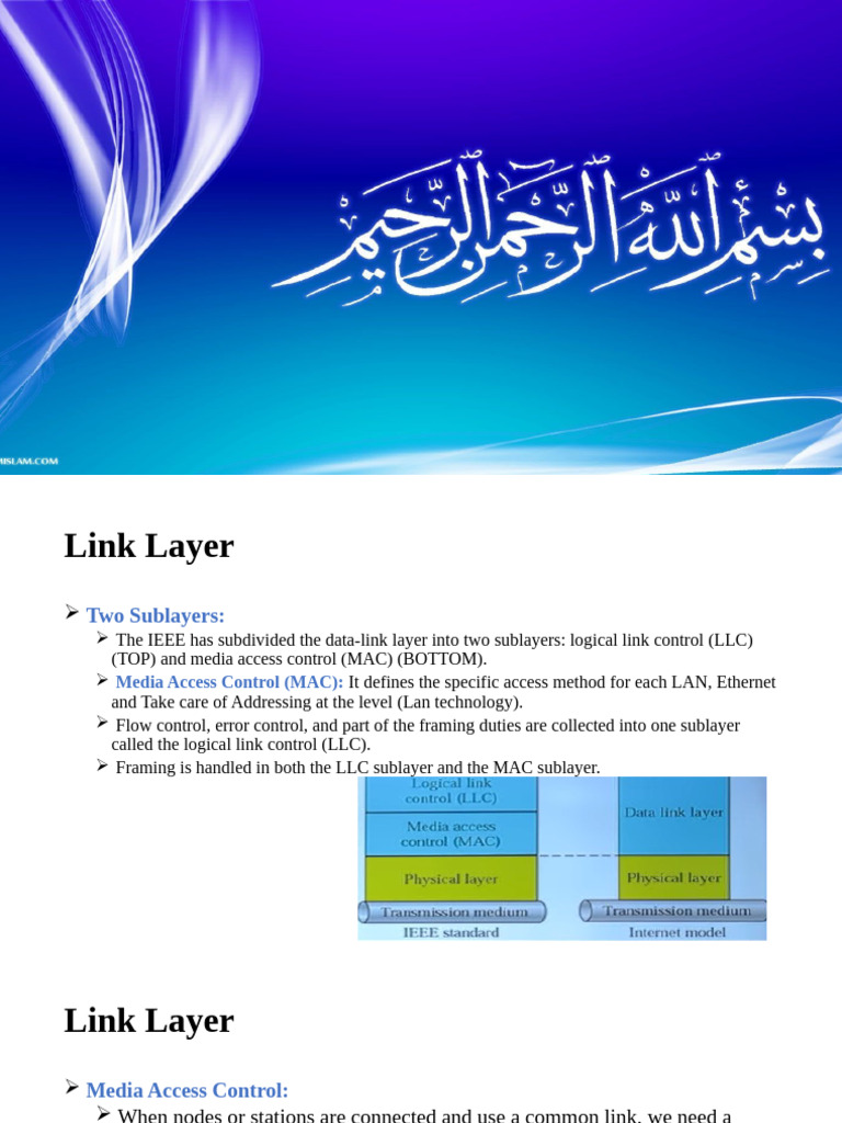 Understanding Link Layer Protocols | PDF | Telecommunications ...