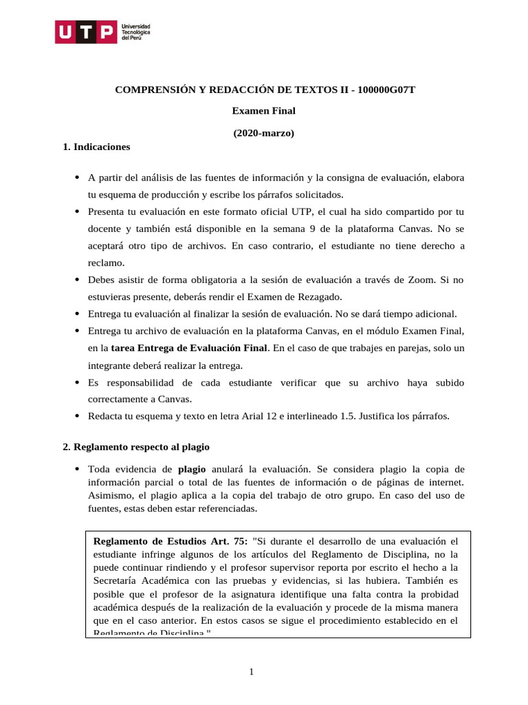 100000g07t Comprensión y Redacción de Textos 2-1 | PDF | Información | Puntuación