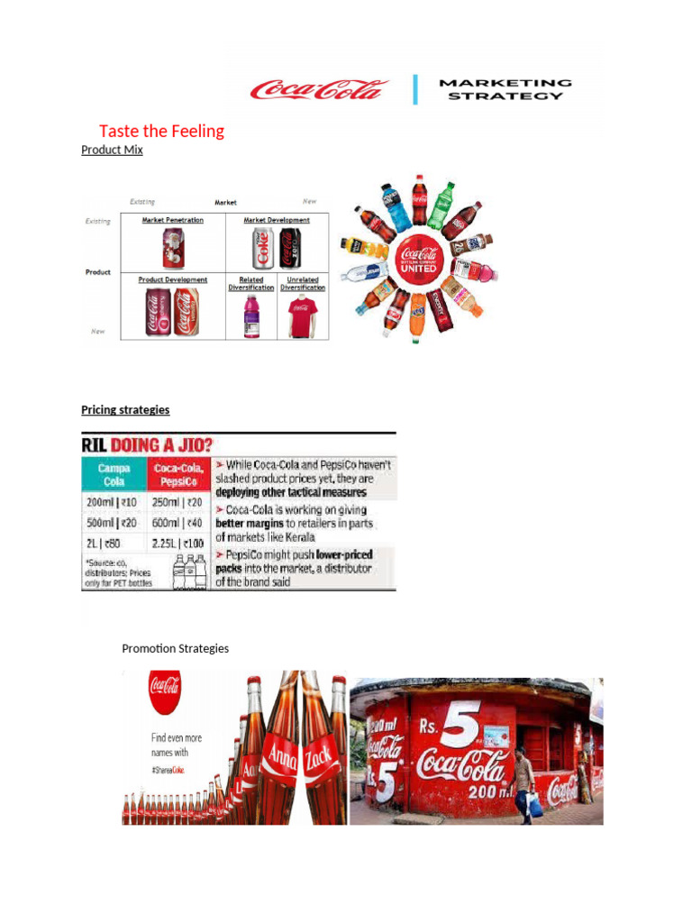 Poster Strategies - Sample Coca Cola | PDF