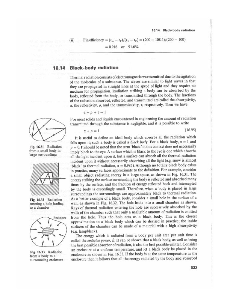 Thermal Radiation TR | PDF