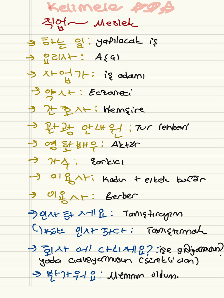Korean Words | PDF