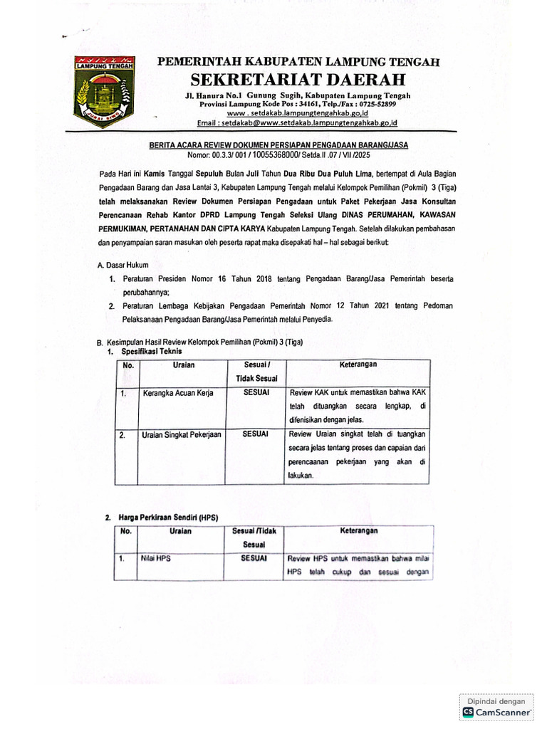 Ba Reviu DPP Ulang | PDF