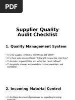 Manufacturing Process Audit Report | PDF | Audit | Specification ...